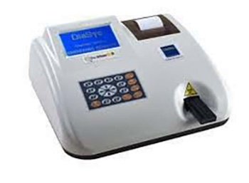 An automated Random access Urine analyzer, a type of reflectance ...